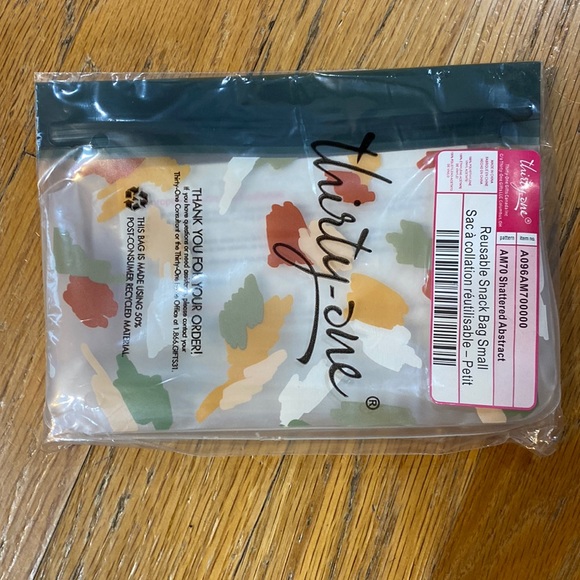 thirty-one | Bags | New Reusable Snack Bag | Poshmark